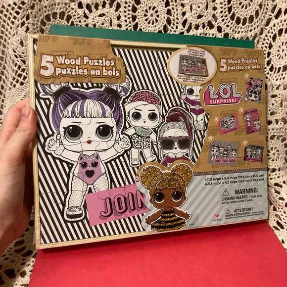 L.O.L. Surprise! | Toys | Sealed Lol Surprise 5 Puzzles Wooden Box Buy ...